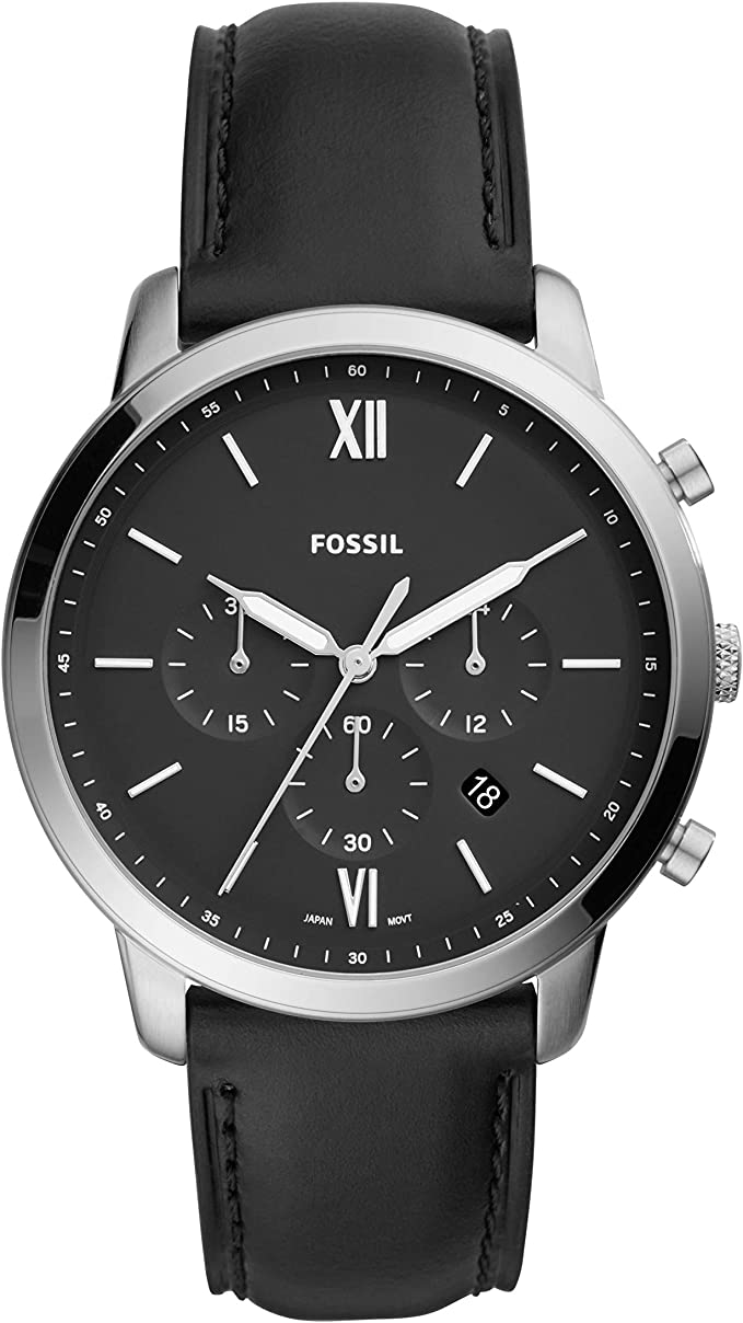 Fossil Men's Neutra Stainless Steel Quartz Chronograph Watch – ETERNAL ...