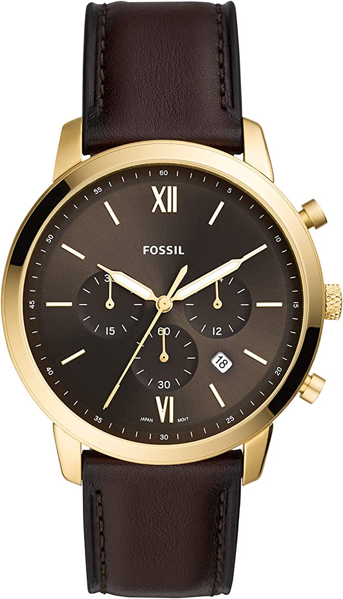 Fossil Men's Neutra Stainless Steel Quartz Chronograph Watch – ETERNAL ...